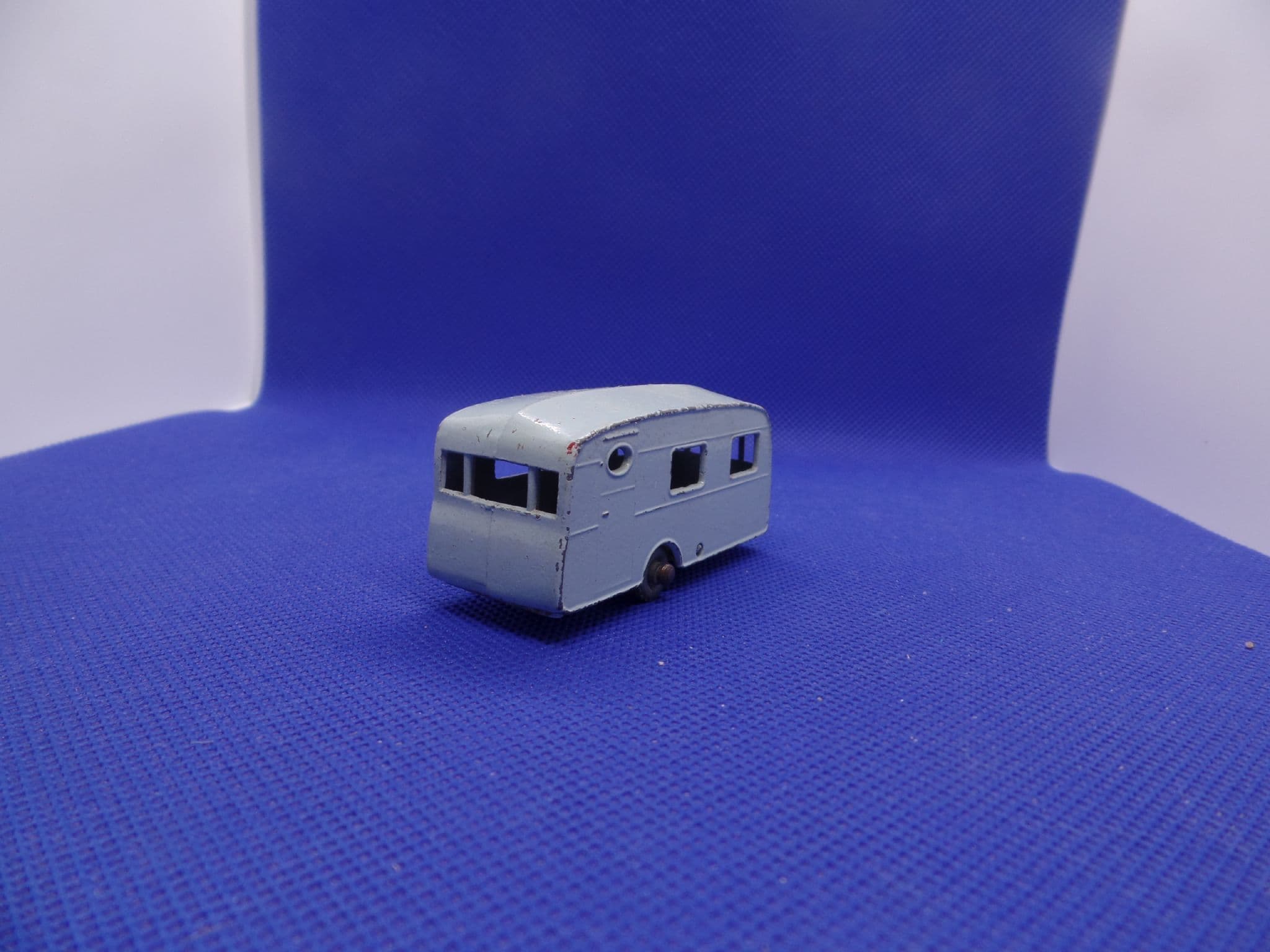 Matchbox Lesney England Berkeley Caravan Light Blue UB