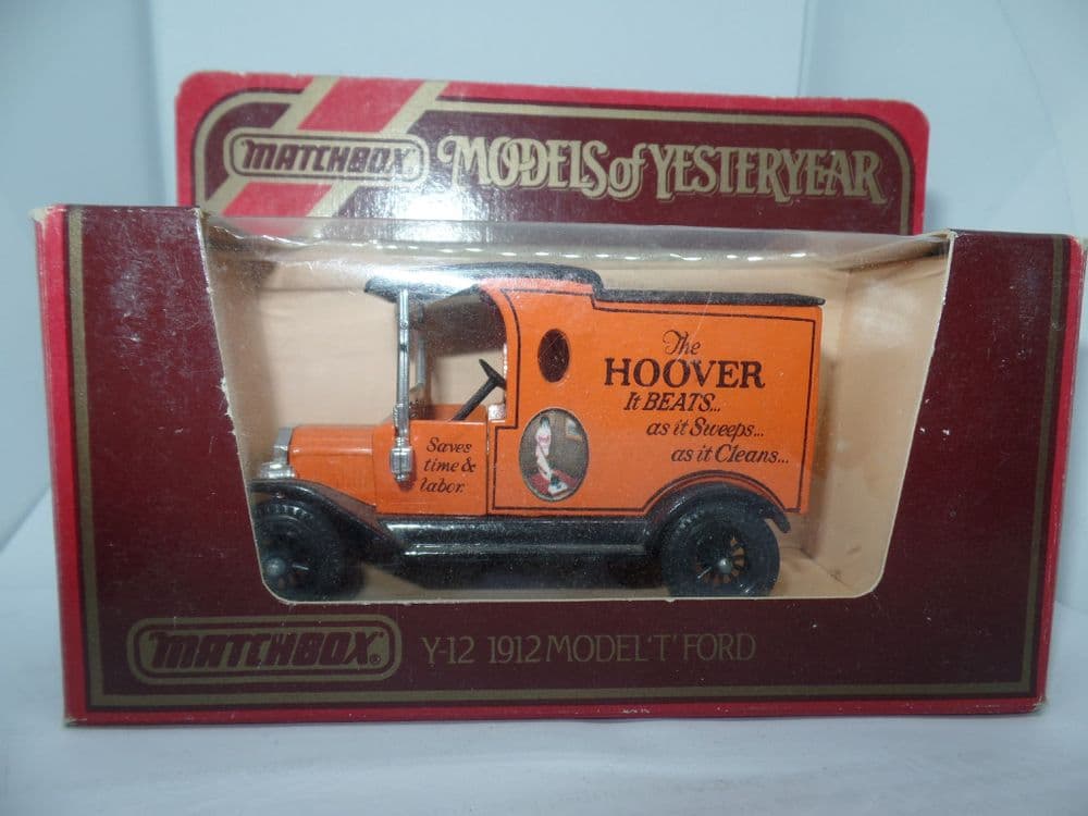 Matchbox Models of Yesteryear Y12 Y-12 1912 Ford Model T Van Hoover