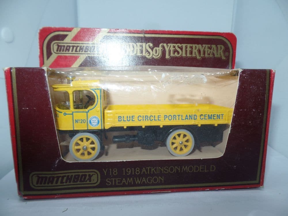 Matchbox Models of Yesteryear Y18 Y-18 1918 Atkinson Model D Steam ...
