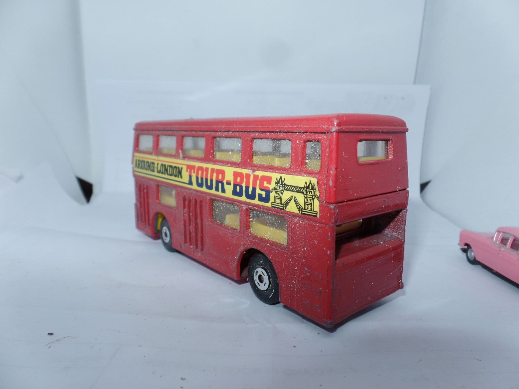 Matchbox SuperKings K15 Daimler Fleetline Bus London Transport Tour Bus UB
