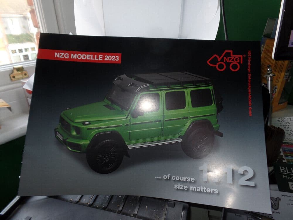 NZG New Releases Catalogue 2023 1/12 Scale
