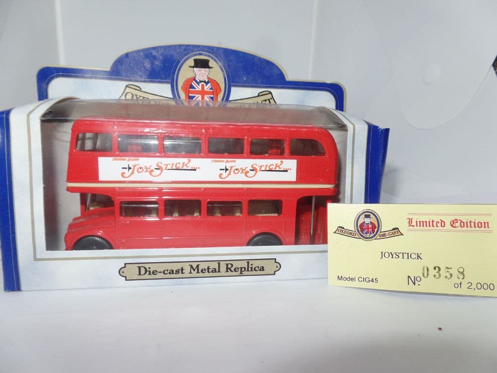 Oxford 76CIG45 CIG45 1/76 OO Scale London Routemaster Bus Transport Joy ...