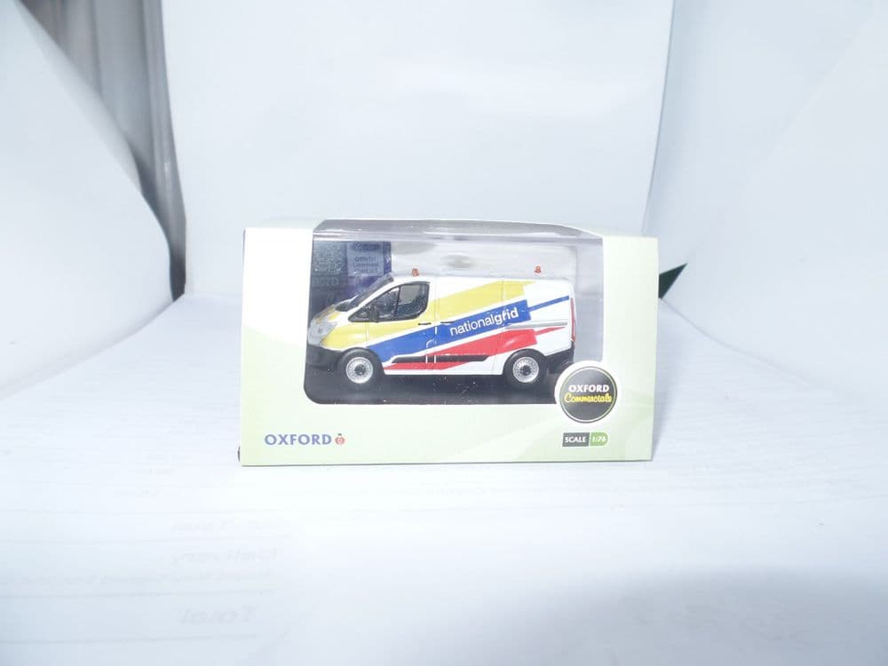 Oxford 76CUS004 CUS004 1/76 OO Scale Ford Transit Custom National Grid