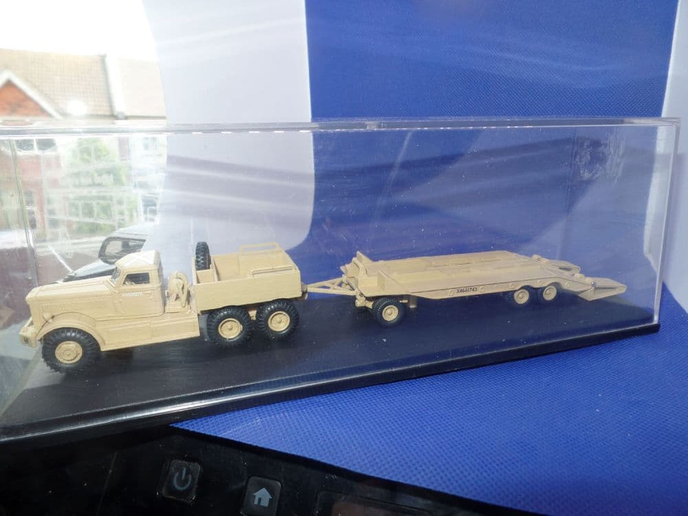 Oxford 76DT001 DT001 Diamond T Tank Transporter British Army RASC ...