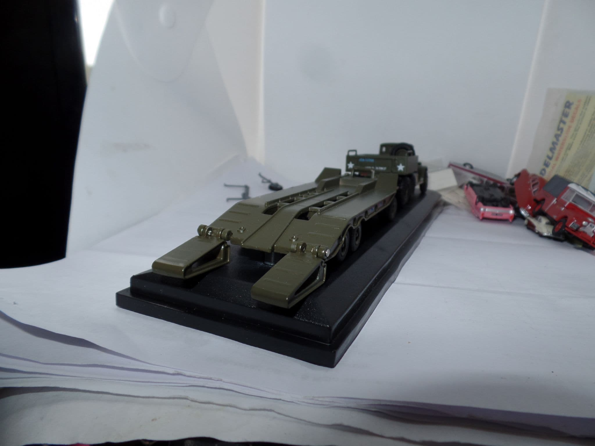 Oxford 76DT007 DT007 Diamond T Tank Transporter US Army 21st Army Tank ...