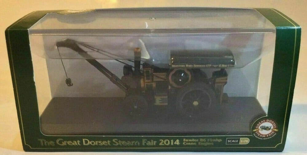 Oxford 76FCR001 FCR001 Fowler B6 Road Locomotive Crane Marston s Duke ...