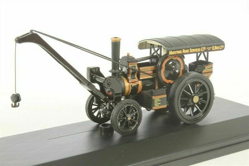 Oxford 76FCR001 FCR001 Fowler B6 Road Locomotive Crane Marston s Duke ...