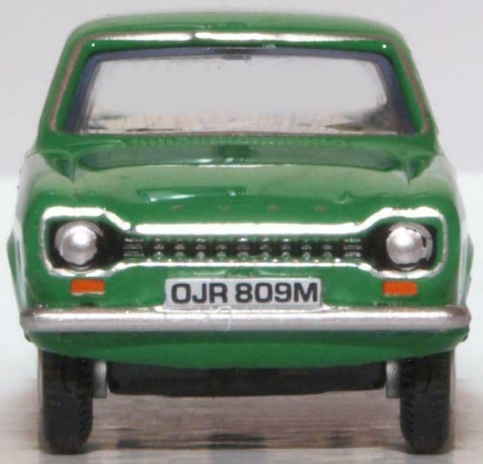 OXFORD 76FE001 FE001 1/76 OO Scale FORD ESCORT MK1 MODENA GREEN