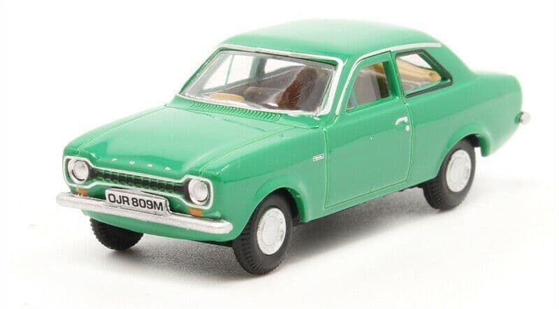 OXFORD 76FE001 FE001 1/76 OO Scale FORD ESCORT MK1 MODENA GREEN