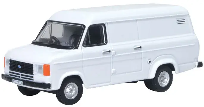 Oxford 76FT2001 FT2001 1/76 OO Scale Ford Transit Mk II Two Dealer White