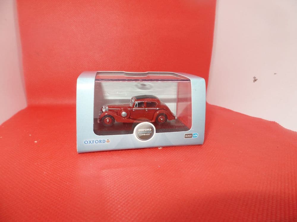 Oxford 76JSS003 JSS003 1/76 OO Scale Jaguar SS 2 5 Maroon