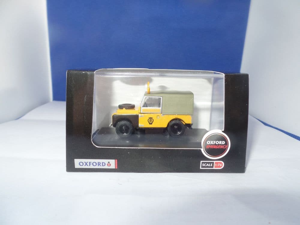 Oxford 76LAN188025 LAN188025 1/76 OO Land Rover 88 AA Highland Patrol ...