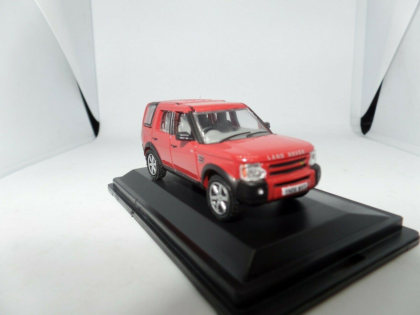 Oxford 76LRD008 LRD008 1/76 Land Rover Discovery 3 Rimini Red Metallic