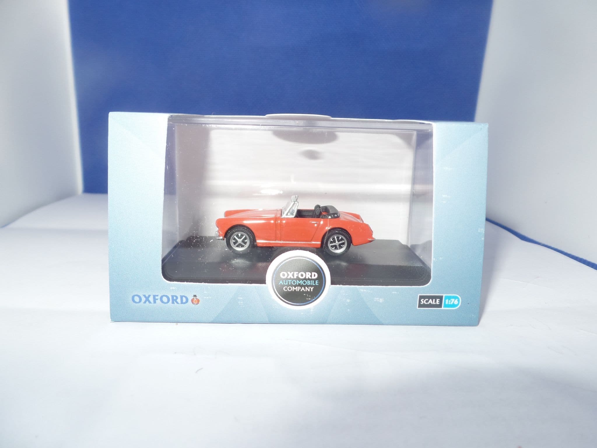 Oxford 76MGM001 MGM001 1/76 OO Scale MG Midget MkIII Blaze Orange