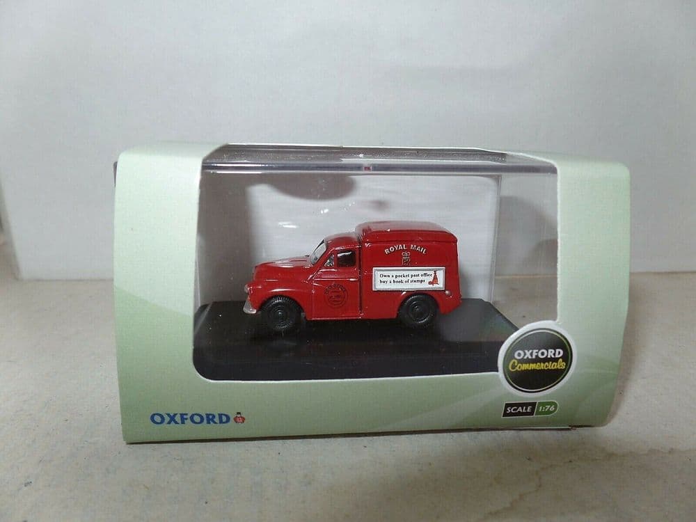 Oxford 76MM015 MM015 1/76 OO Scale Morris Minor 1000 Van Royal Mail ...