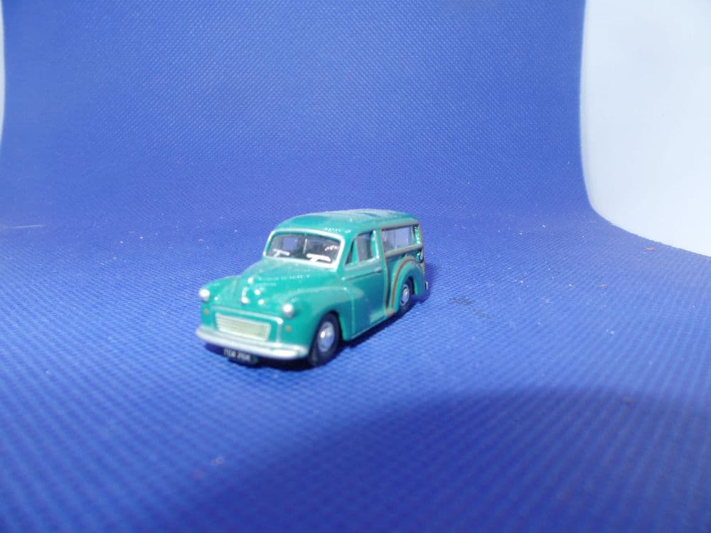 Oxford 76MMT005 MMT005 1/76 OO Scale Morris Minor Traveller 1000 Aqua ...