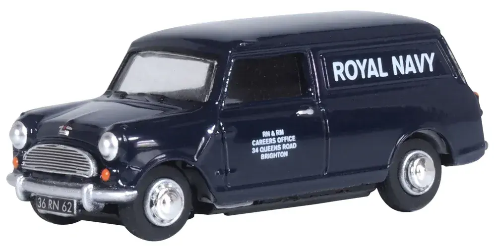 Oxford 76MV032 MV032 1/76 OO Scale Mini Van Minivan Royal Navy Careers ...