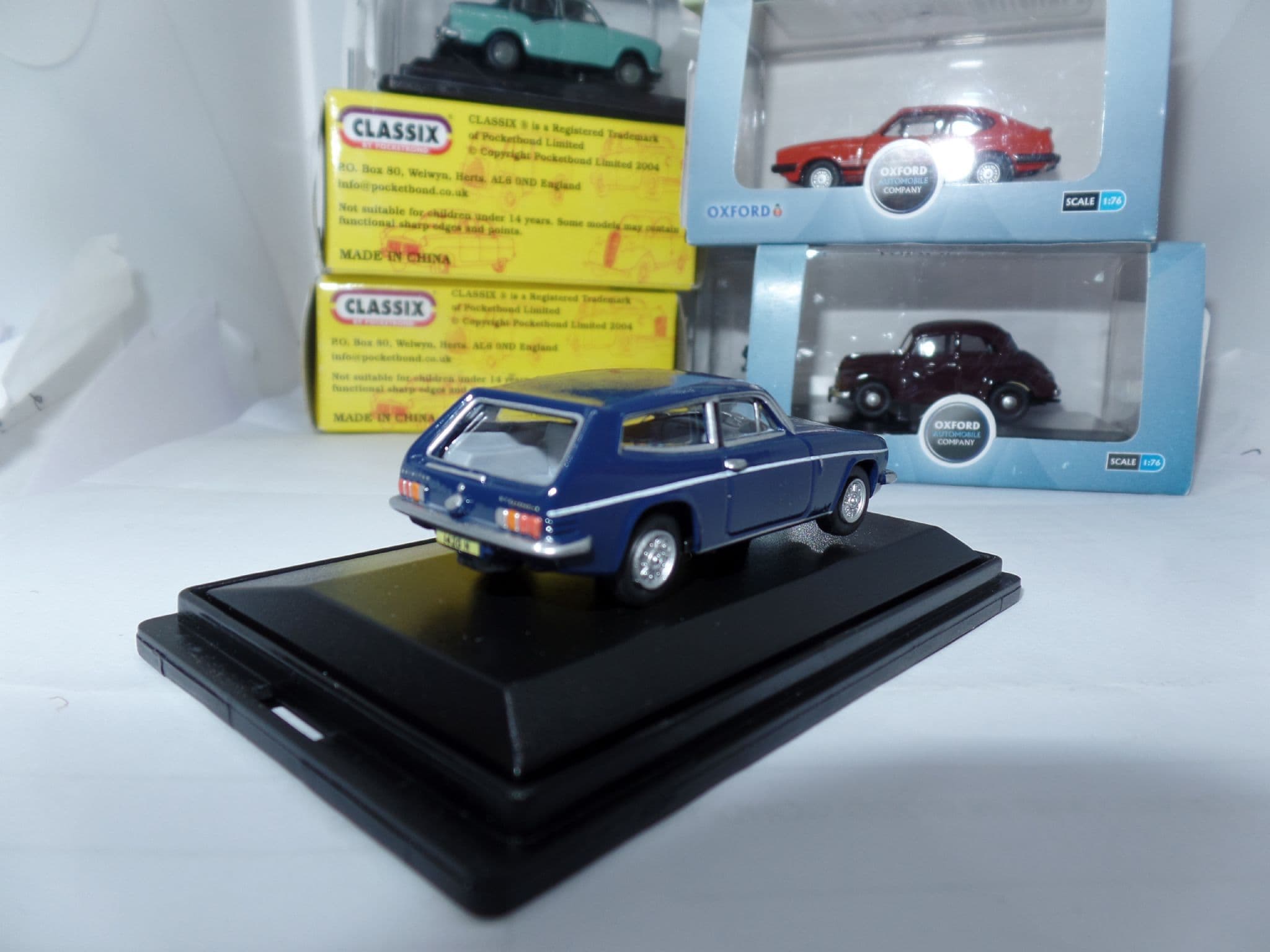 Oxford 76RS001 RS001 1/76 OO Scale Reliant Scimitar Air Force Blue ...