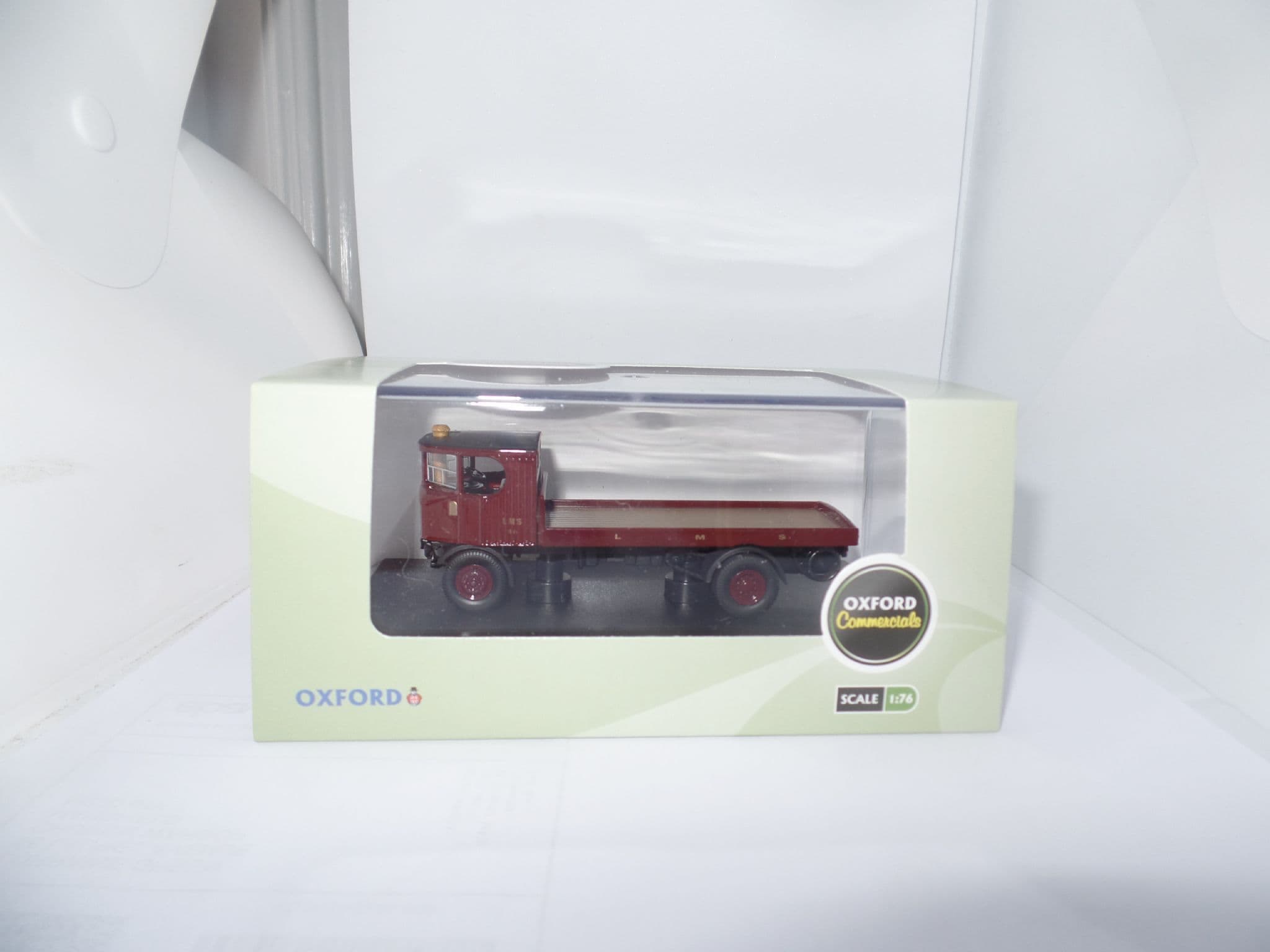 Oxford 76SEN001 SEN001 1/76 Sentinel Flatbed Steam Truck LMS London Mid ...