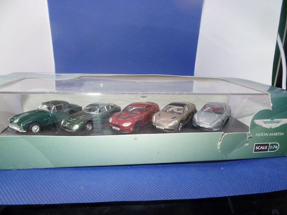 Oxford 76SET43 SET 43 1/76 OO Aston Martin Set 5 Vanquish DB9 DB2 ...