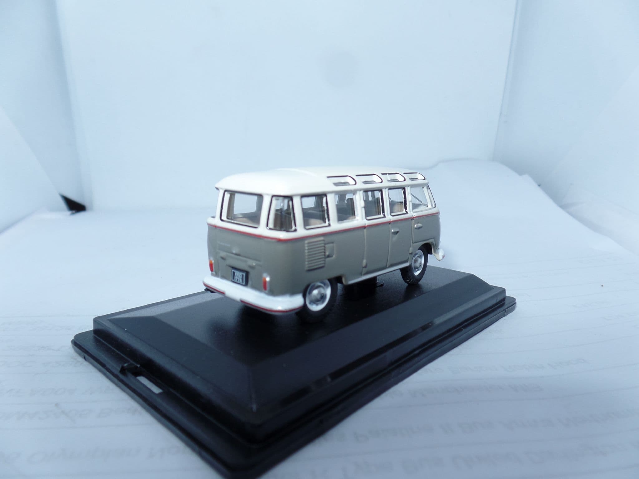 OXFORD 76VWS006 VWS006 1/76 OO Volkswagen VW T1 CAMPER MOUSE GREY PEARL ...