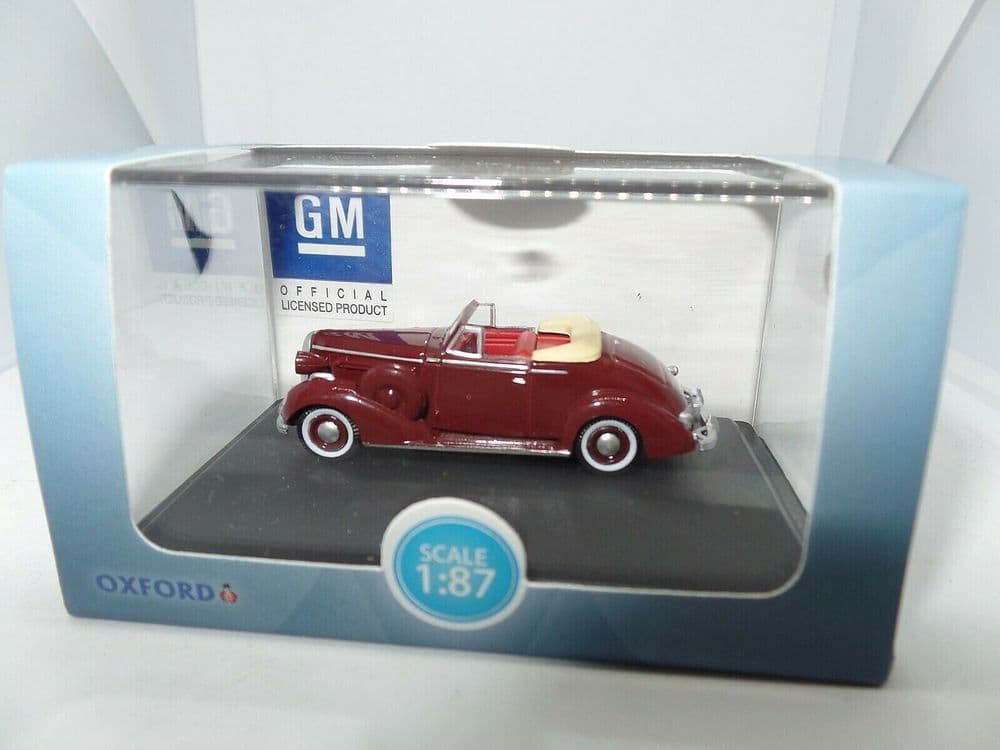 Oxford 87BS36003 BS36003 1/87 HO Scale Buick Convertible Coupe 1936 ...