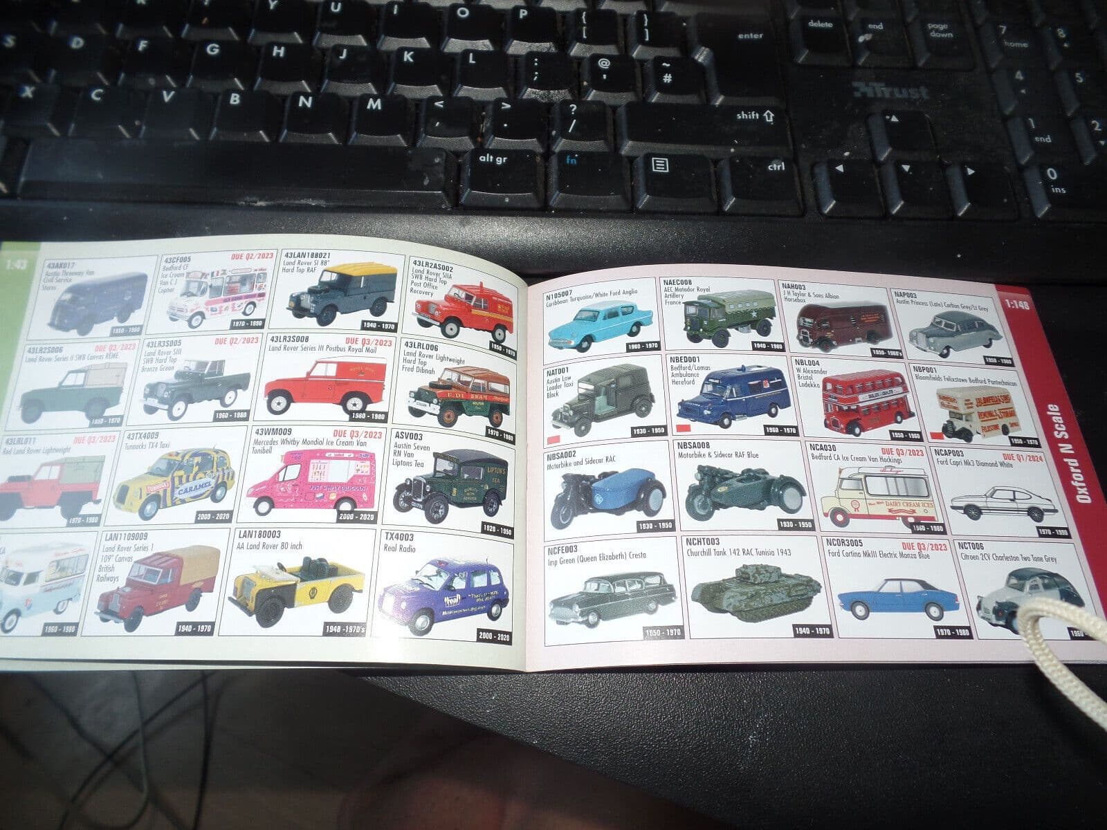 Oxford Diecast Catalogue February 2023 - August 2023 M Type Coach