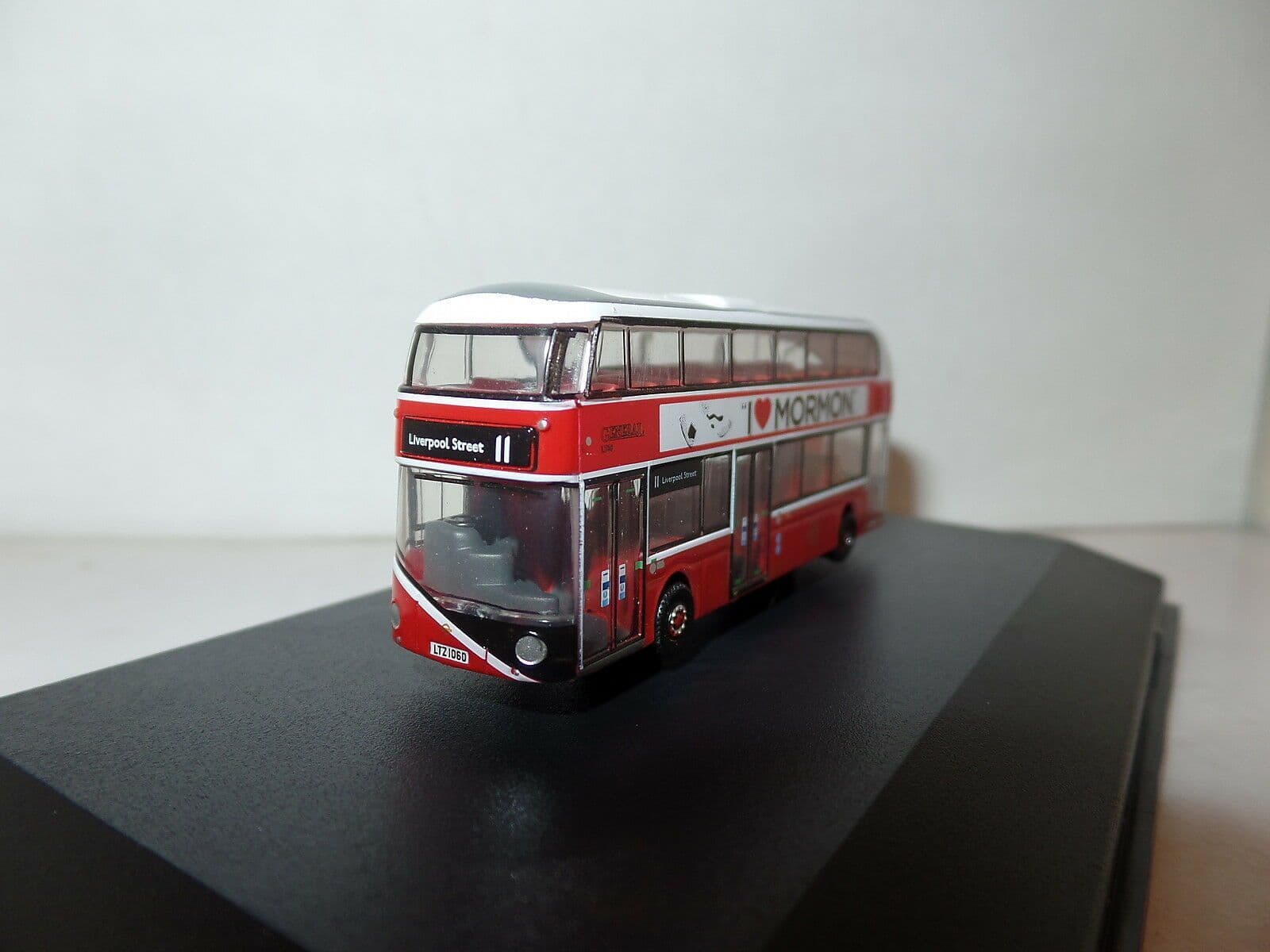 Oxford NNR001 N Gauge 1/148 Scale New Routemaster Boris Bus London General