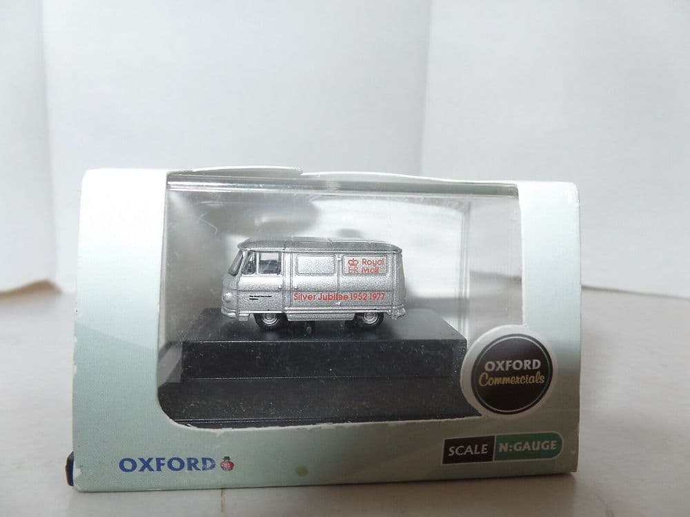 Oxford NPB003 N Gauge 1/148 Commer PB Van Royal Mail Post Office Silver ...