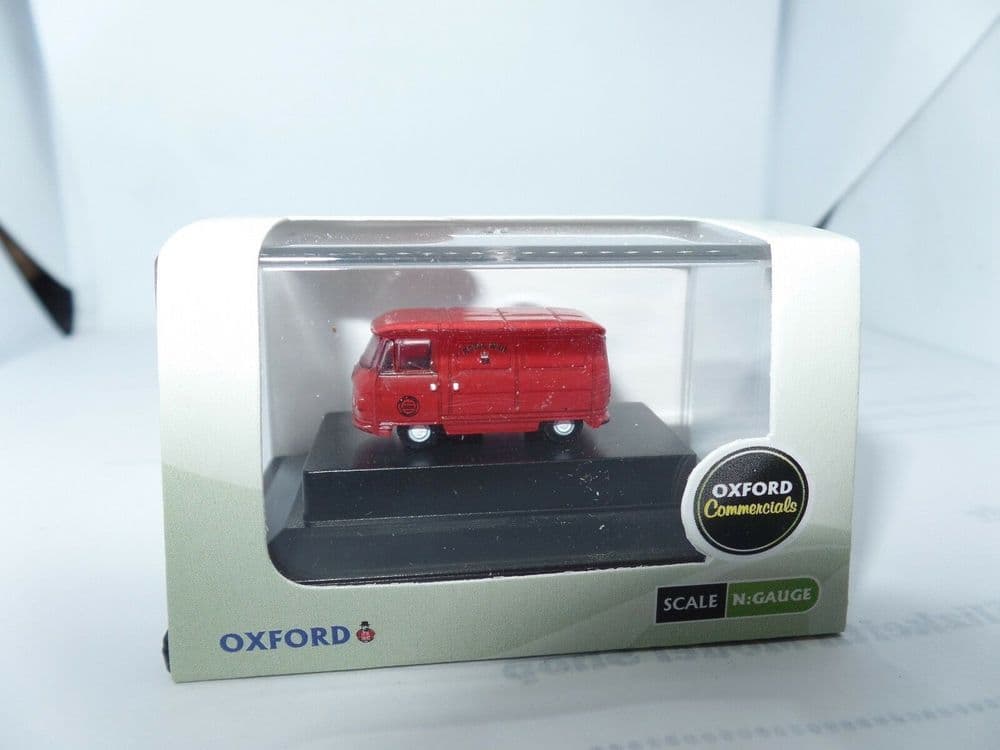 Oxford NPB008 N Gauge 1/148 Commer PB Van Royal Mail Post Office Red