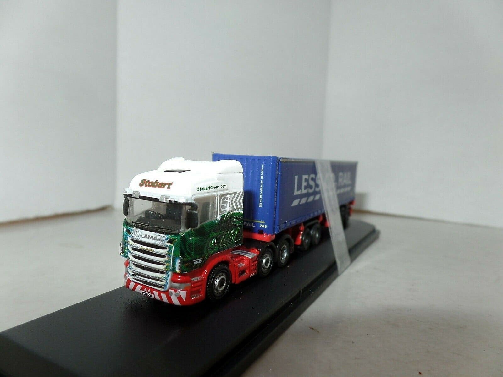 Oxford NSHL01CT N Gauge 1/148 Scania D-Tec Combitrailer Container Eddie ...