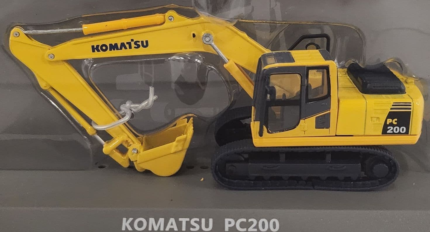 PC01 1/72 Scale Construction Komatsu PC 200 Earthmoving machine