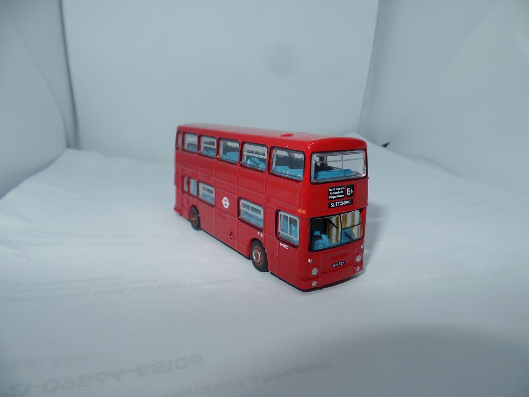 Tiny 64001 1/110 Scale Daimler Fleetline DMS Bus London Transport 154 ...