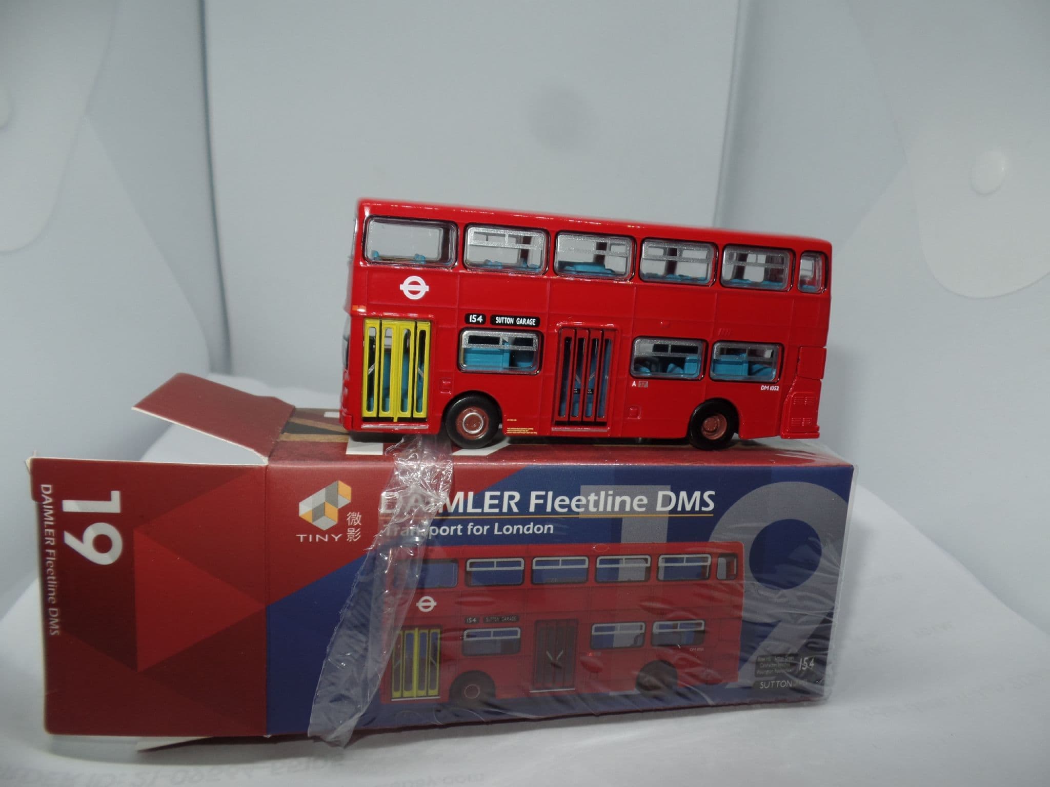 Tiny 64001 1/110 Scale Daimler Fleetline DMS Bus London Transport 154 ...