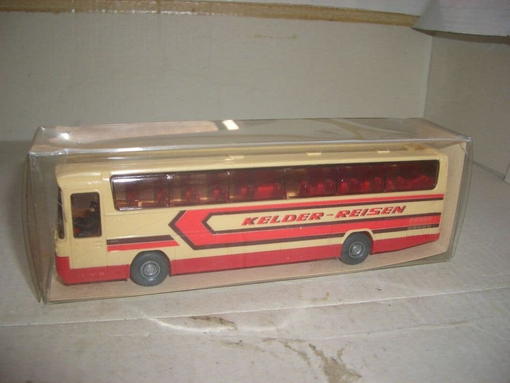 WIKING 712 HO 1 87 Mercedes O 303 Coach Red Cream Kelder Reisen MIMB