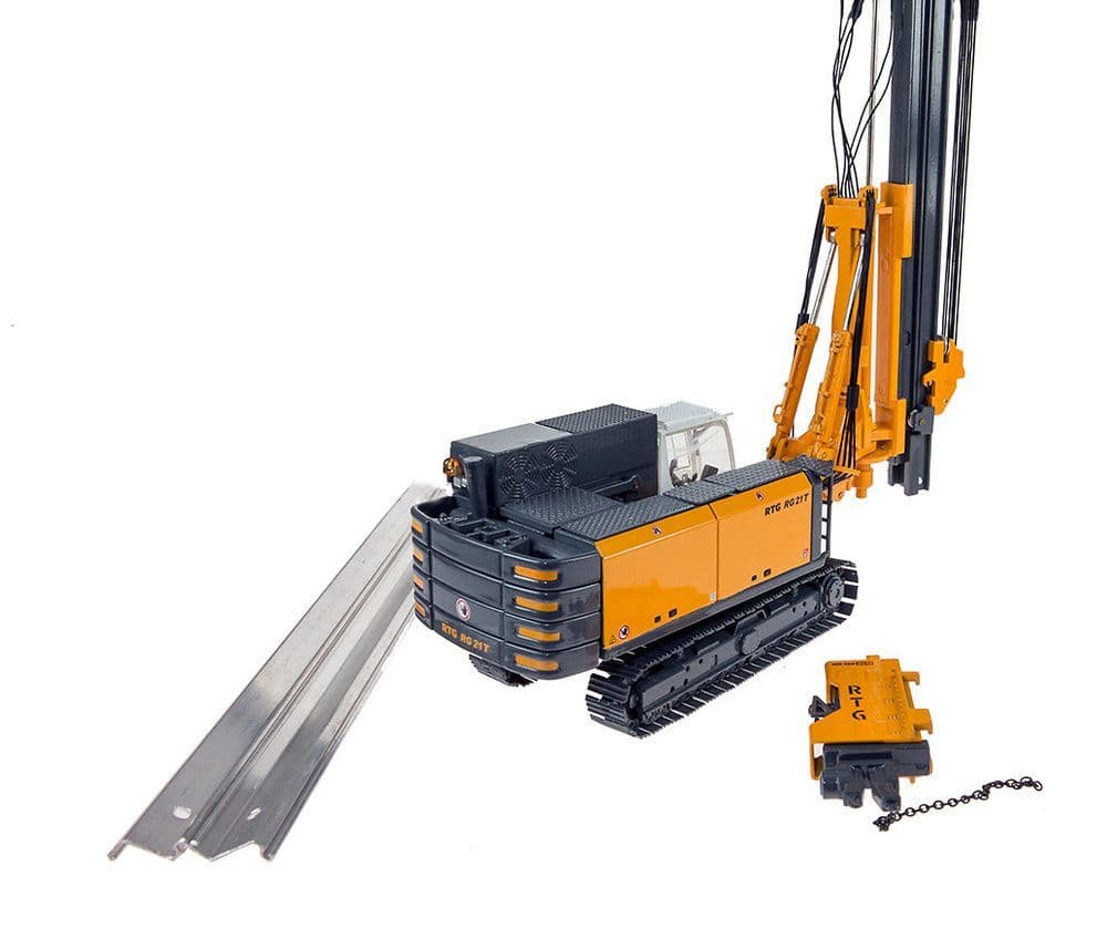 BYMO RTG Pile Drive RG21T with Hydraulic Vibrator