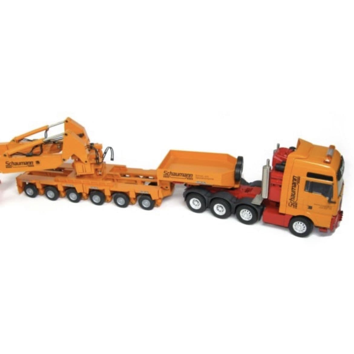 Conrad MAN TGA SLT 8x4 tractor with Goldhoffer 16-axle Girder Trailer ...