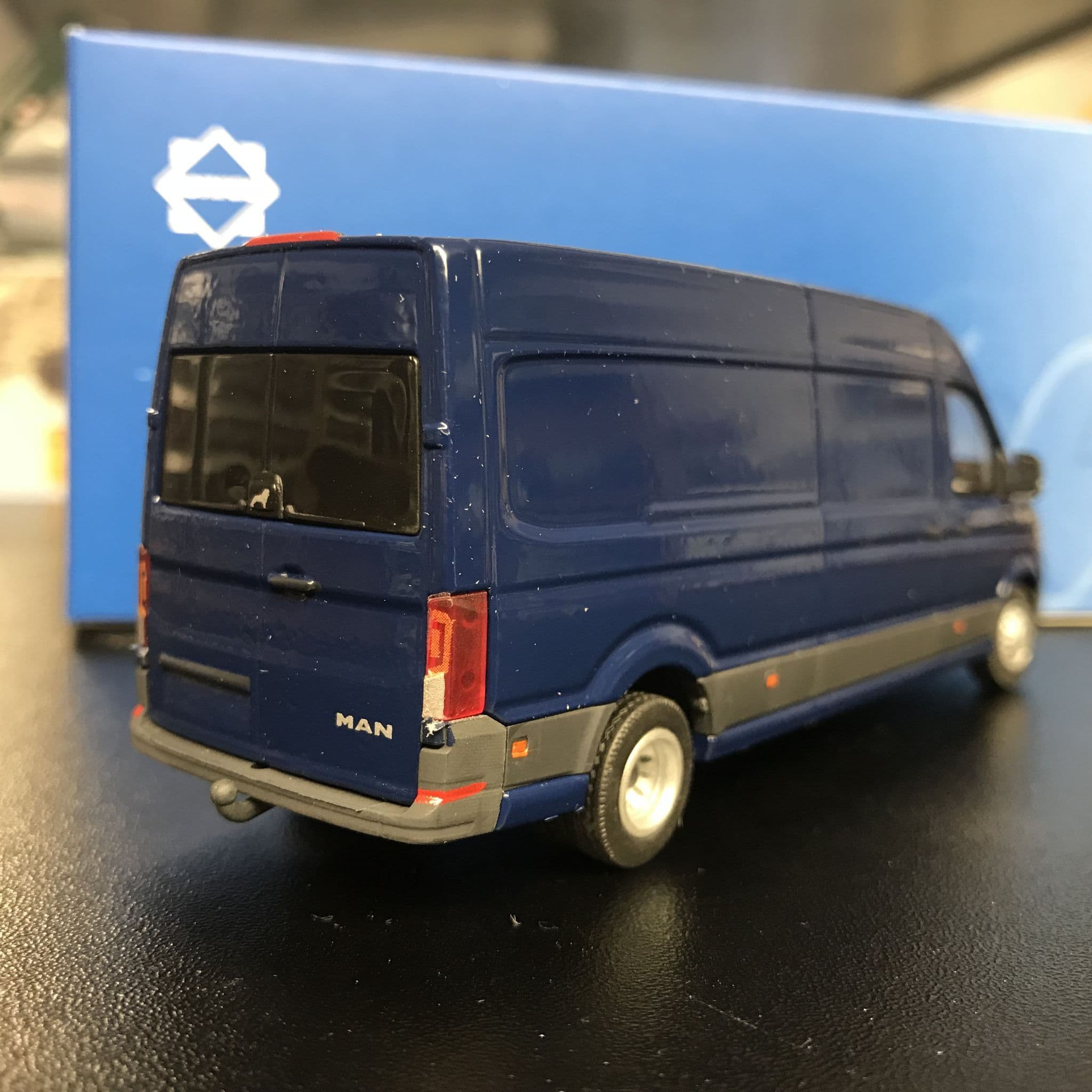 Conrad MAN TGE Van in Blue