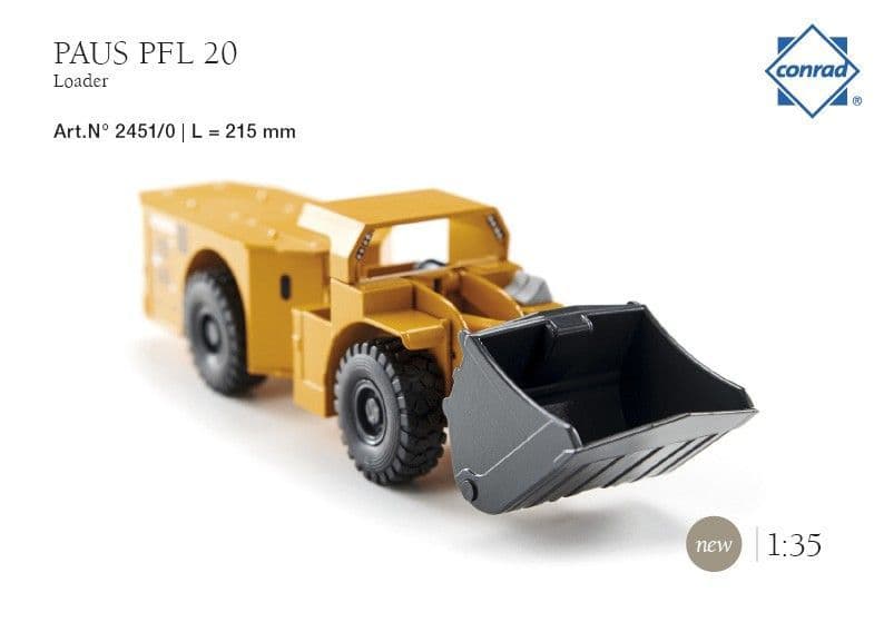 Conrad Paus PFL 20 Underground Loader