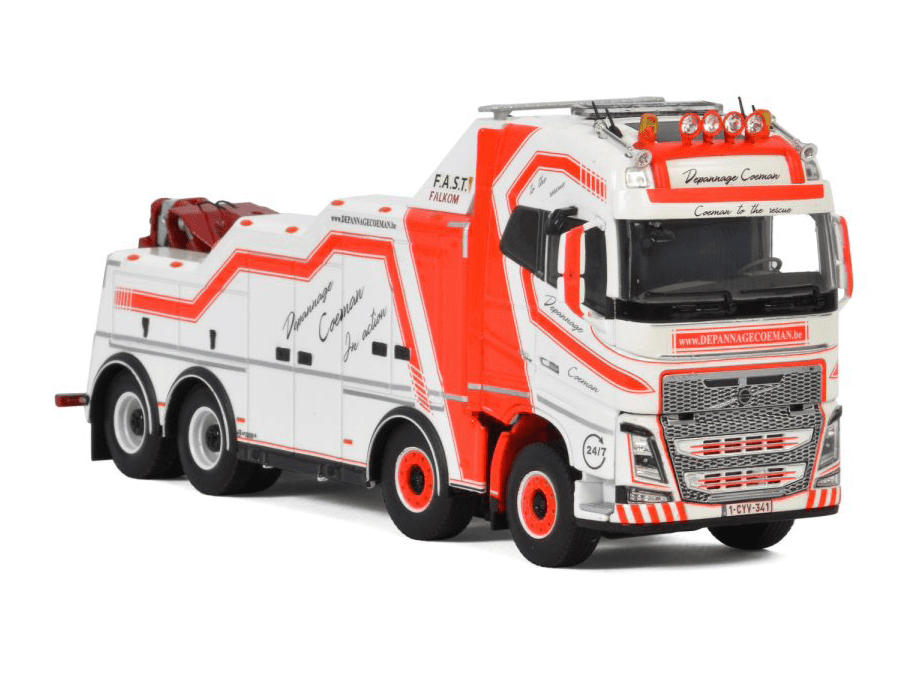 WSI Depannage Coeman Volvo FH4 Globetrotter 8X4 Falkom Wrecker