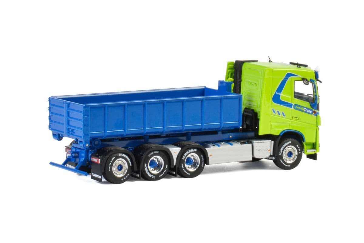 WSI Nordic Crane Volvo FH4 8x4 Hooklift System Hooklift Container 15M3