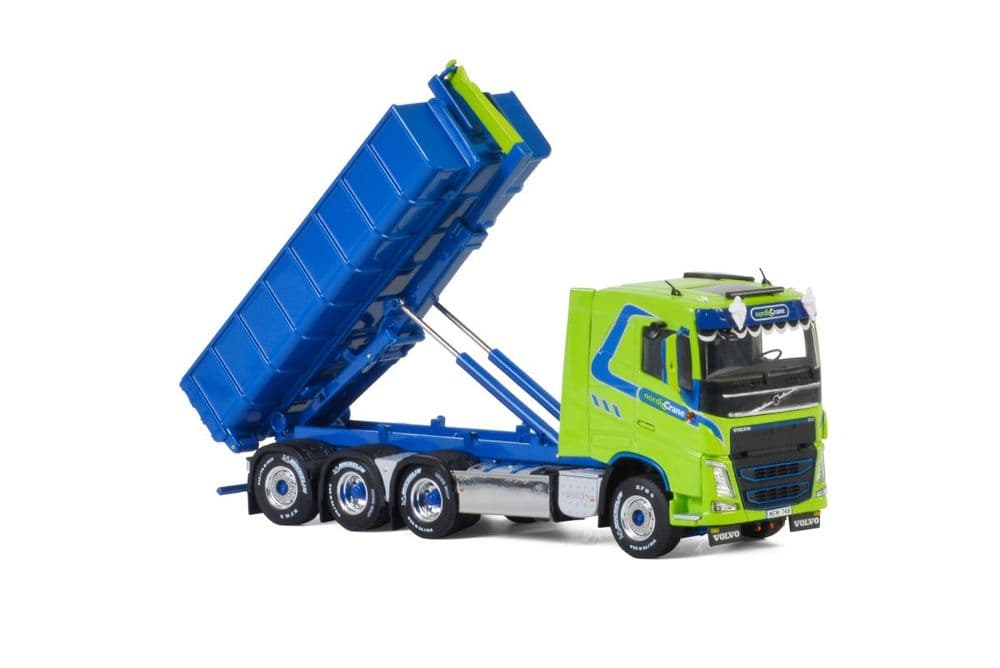 WSI Nordic Crane Volvo FH4 8x4 Hooklift System Hooklift Container 15M3