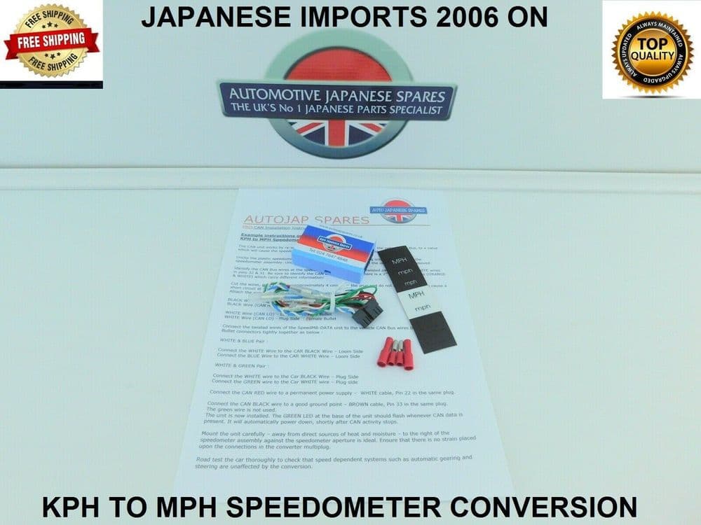 IMPORT PRO CAN-BUS SPEED SIGNAL SPEEDO CONVERTER KMH TO MPH PLEASE ...