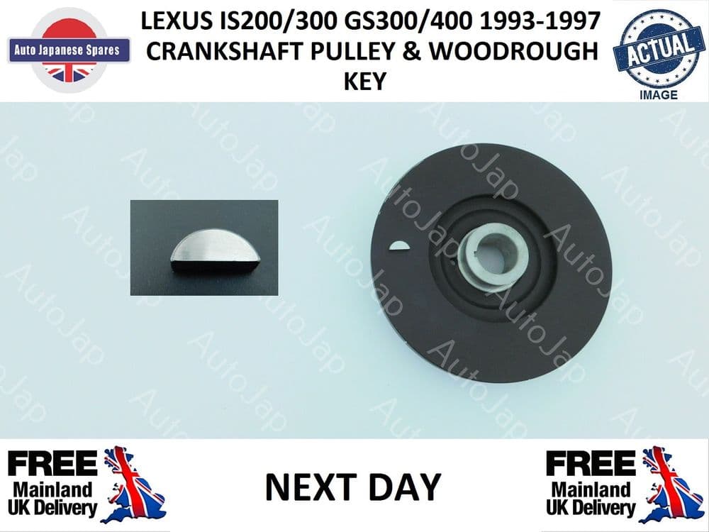 LEXUS CRANK SHAFT PULLEY & KEY