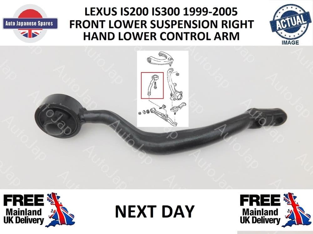 LEXUS IS200 / IS300 1999-2005 FRONT OFFSIDE DRIVERS SIDE LOWER CONTROL ARM
