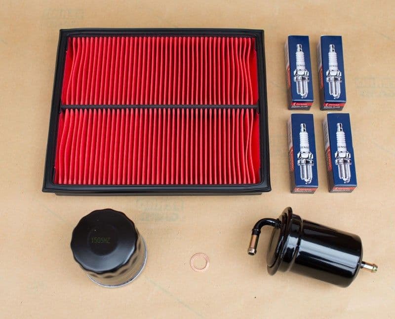 MAZDA BONGO 2 0 FILTER KIT & SPARK PLUGS