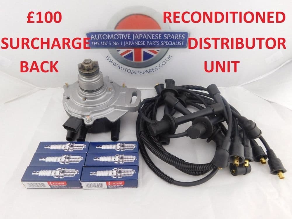 MAZDA BONGO 2 5 V6 PETROL DISTRIBUTOR HT LEADS & SPARK PLUGS 100 CASH BACK