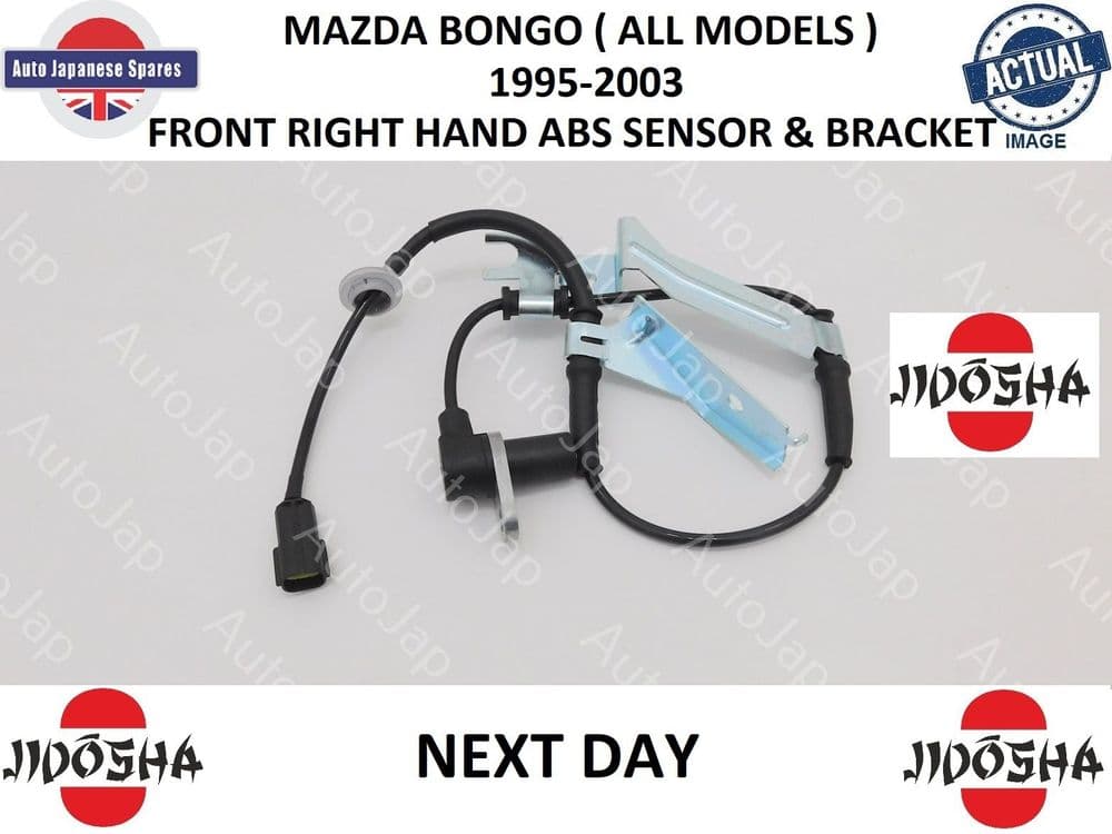 MAZDA BONGO FRONT RIGHT HAND SIDE ABS SENSOR WITH BRACKET