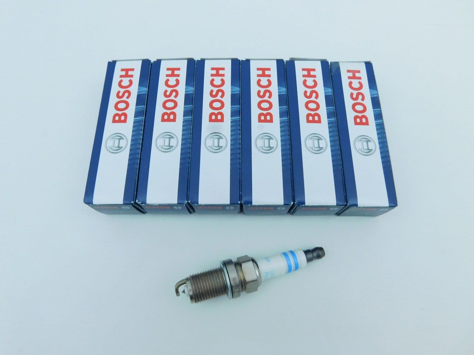 MITSUBISHI L200 3 0i V6 TRITON SET OF BOSCH DOUBLE PLATINUM SPARK PLUGS