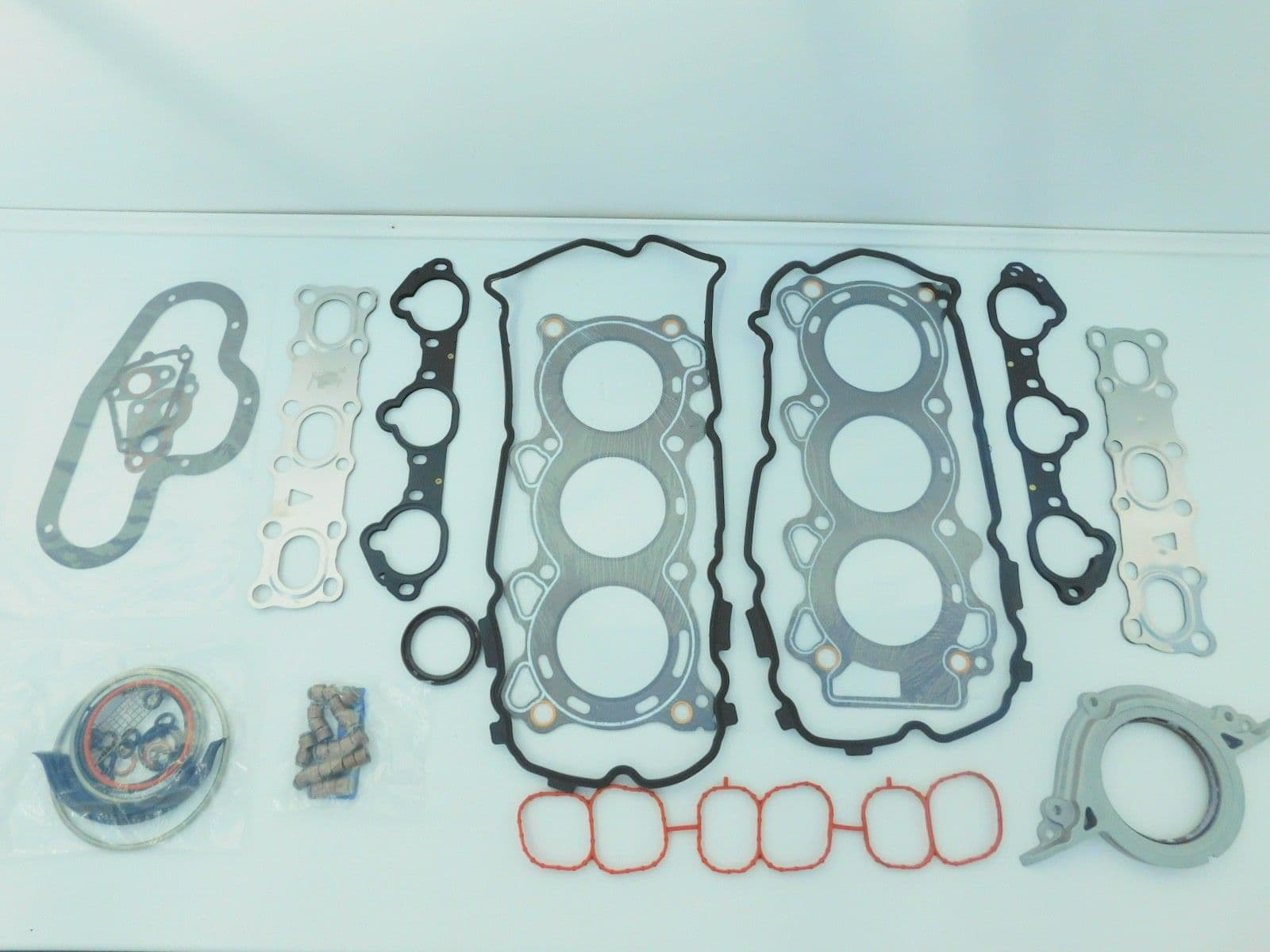 NISSAN ELGRAND E51 2 5V6 FULL ENGINE GASKET SET INCLUDING REAR CRANK ...
